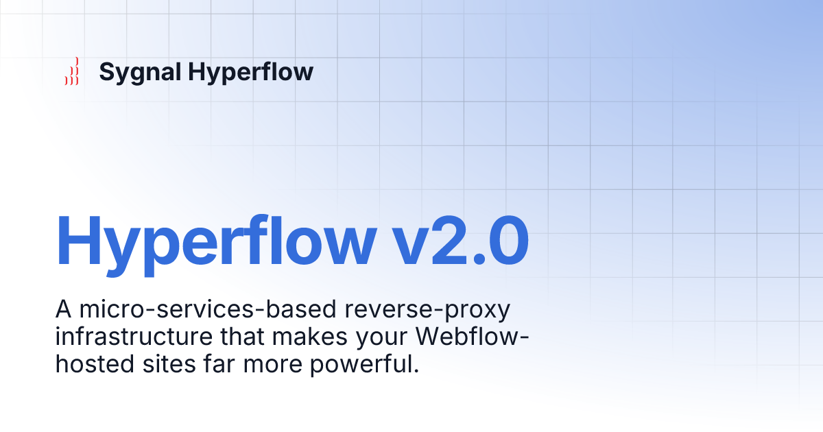 Hyperflow v2.0 | Sygnal Hyperflow